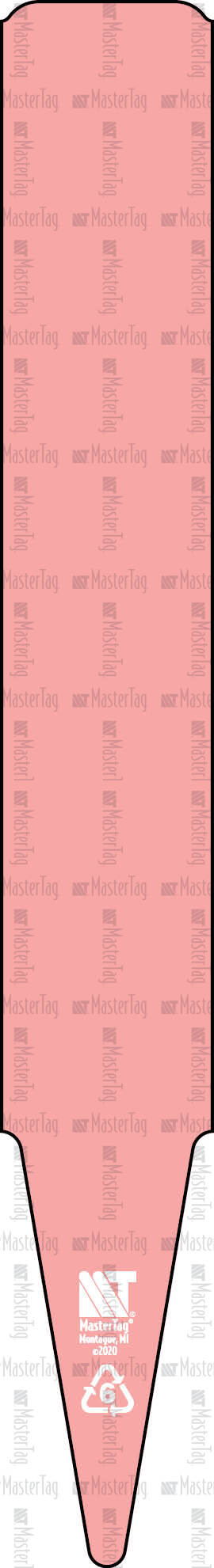 Propagation Pink 5 inch Stake Tag