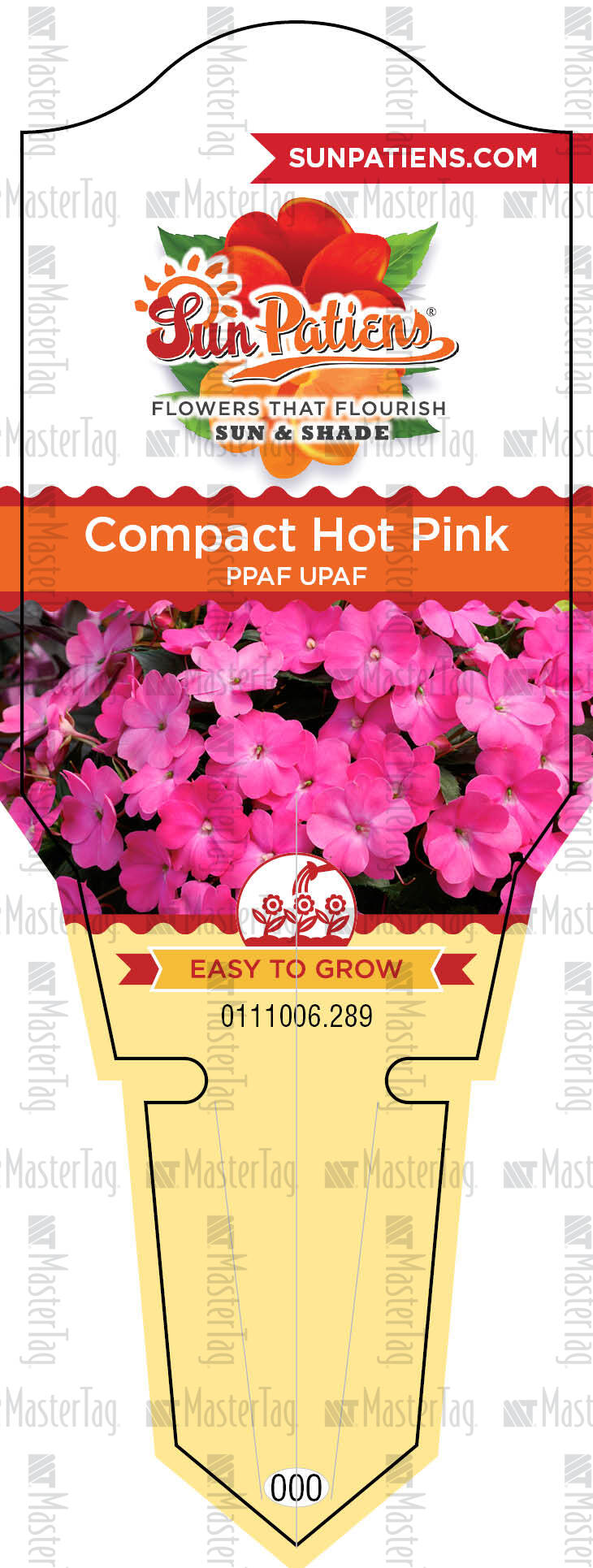 Impatiens SunPatiens® Compact Hot Pink Impatiens x hybrida hort Mid XL ...