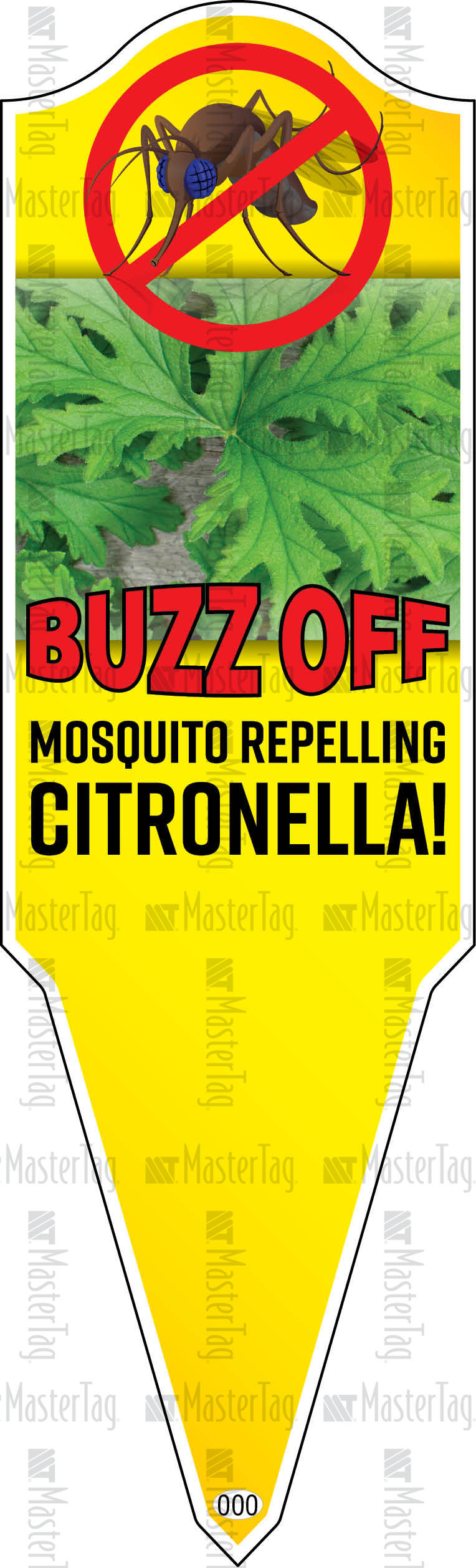 Mosquito Plant 'Citronella' Gardener's XL Stake Tag